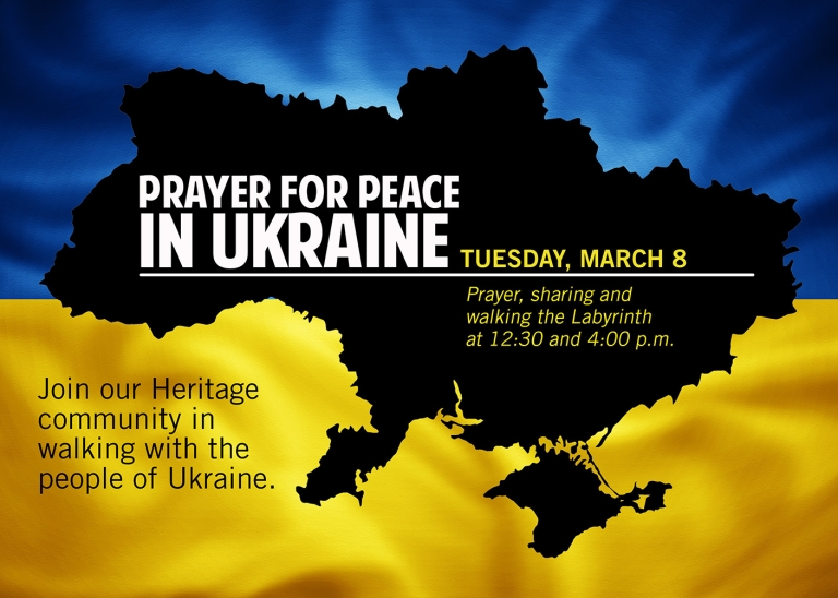Prayer for Peace in Ukraine | Heritage University