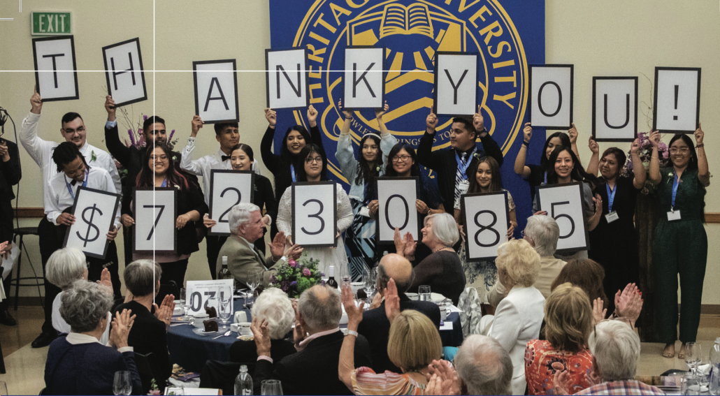 Generosity and Gratitude | Heritage University