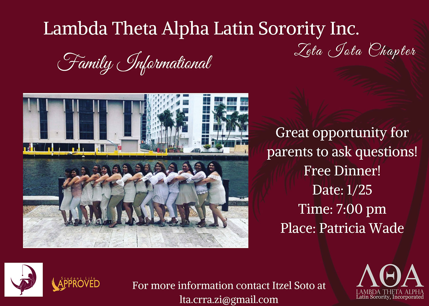 Lambda Alpha Theta - Family Informational | Heritage University